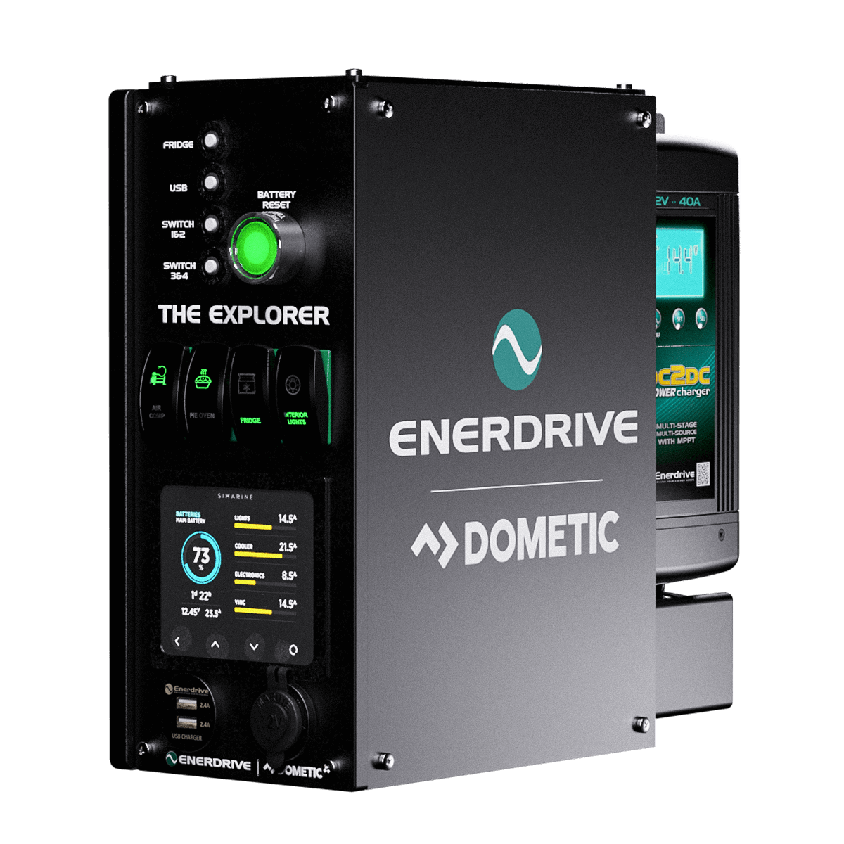 The Explorer Power System Inc Simarine SCQ50 Unit Only T C BOXES The Explorer Power System Inc Simarine SCQ50 Unit Only T C BOXES