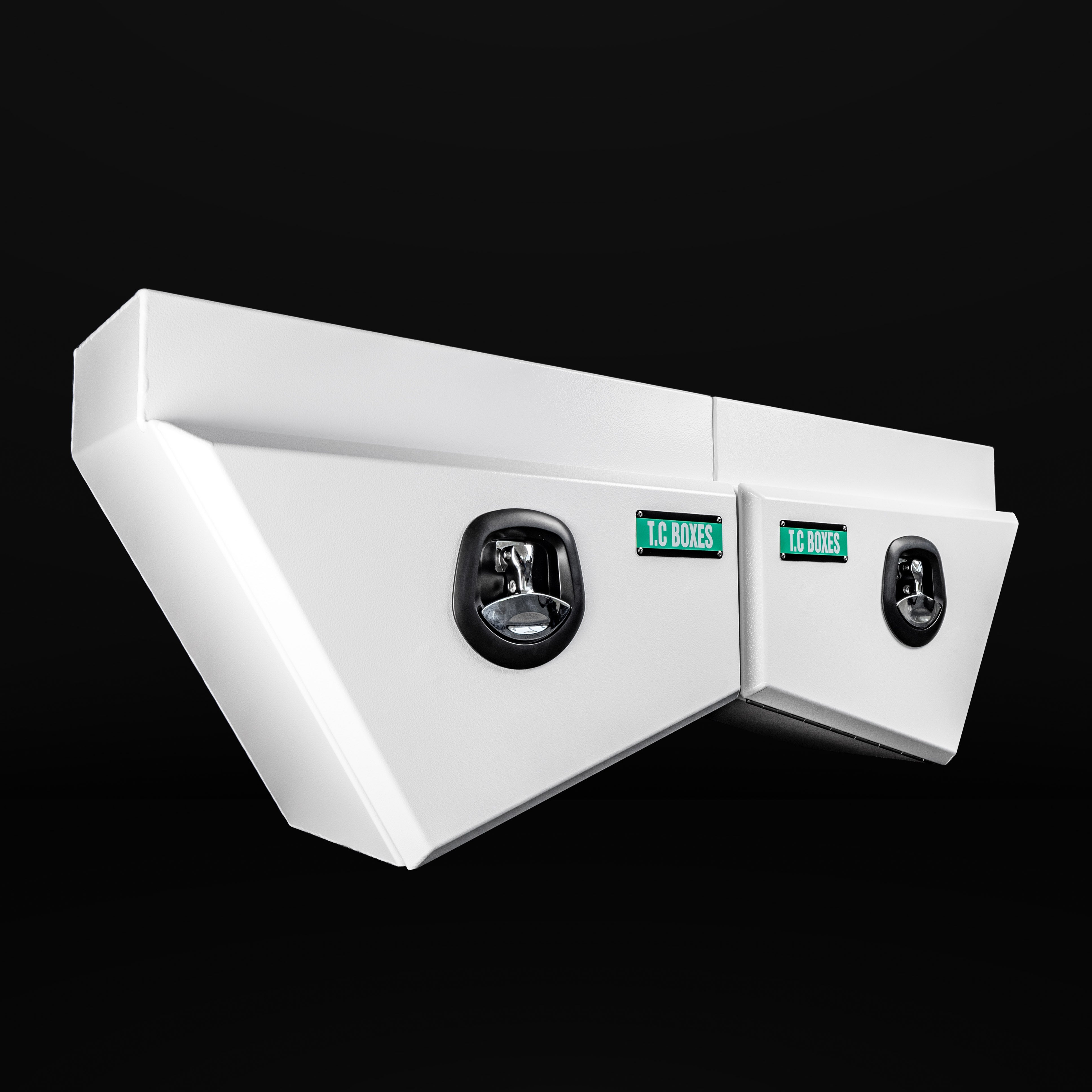 600mm Tapered Under Tray Toolbox (Pair) - White – T.C BOXES